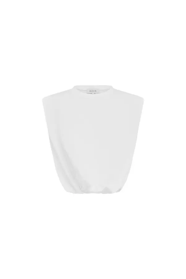 ROWIE Sampson Organic Tee - Bone