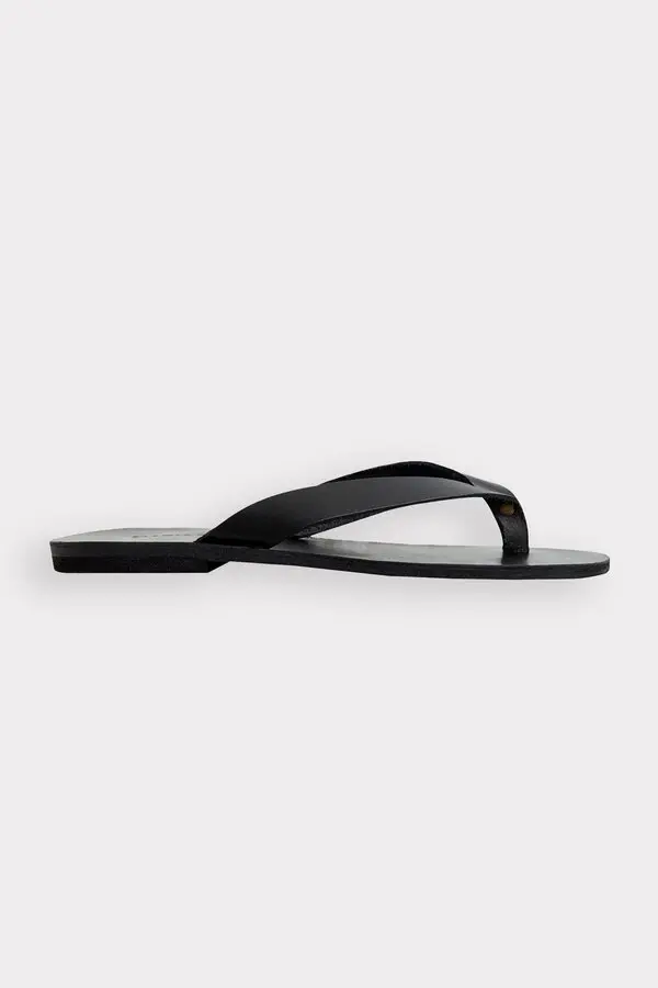 Maria Farro Lex Leather Flip Flop