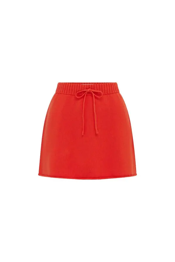 ROWIE Alma Knit Mini Skirt