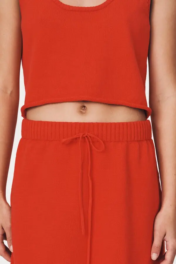 ROWIE Alma Knit Mini Skirt
