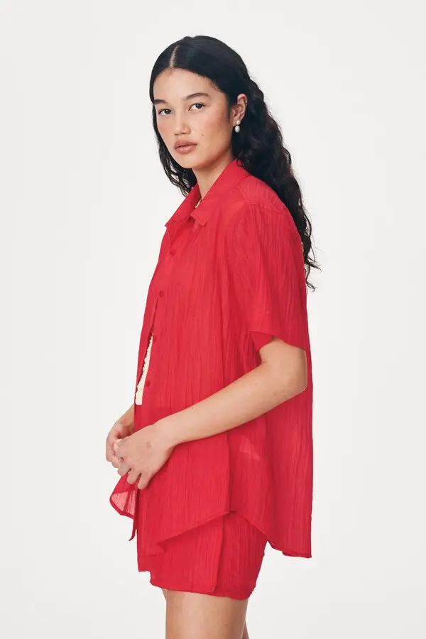 ROWIE Mason Silk Shirt