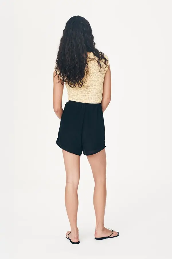 ROWIE Bette Silk Shorts