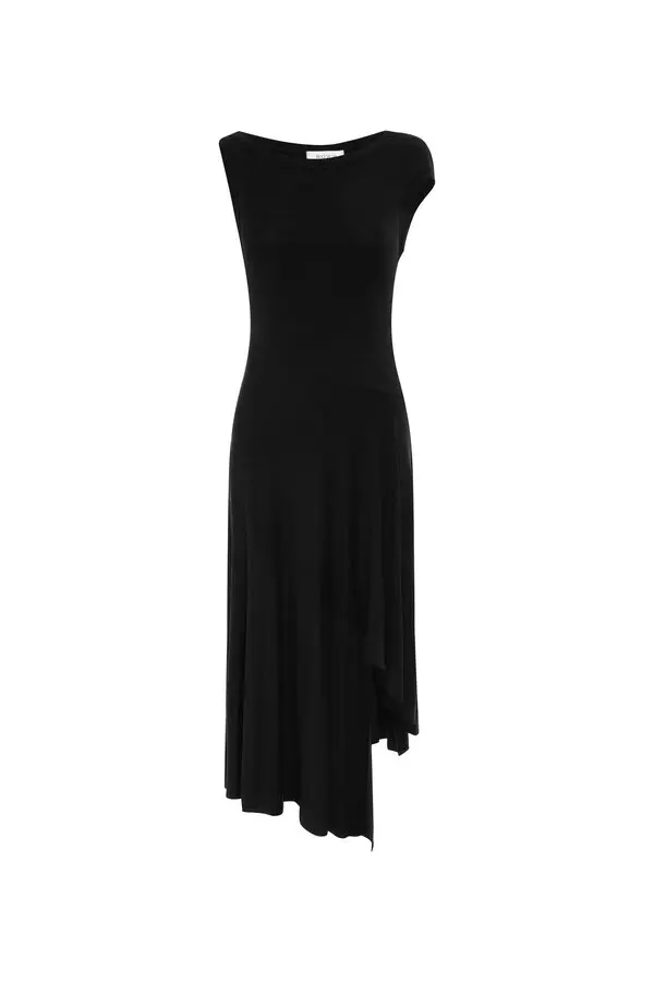 ROWIE Lorna Drape Midi Dress