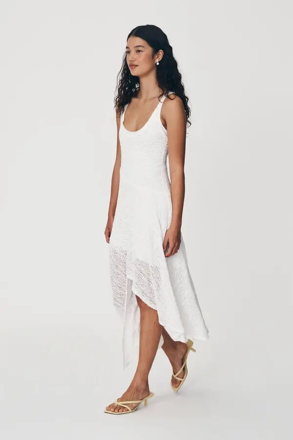 ROWIE Lorna Lace Midi Dress