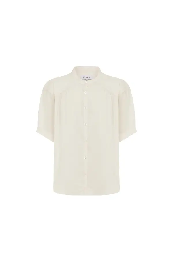 ROWIE Cora Spring Blouse - Vanilla