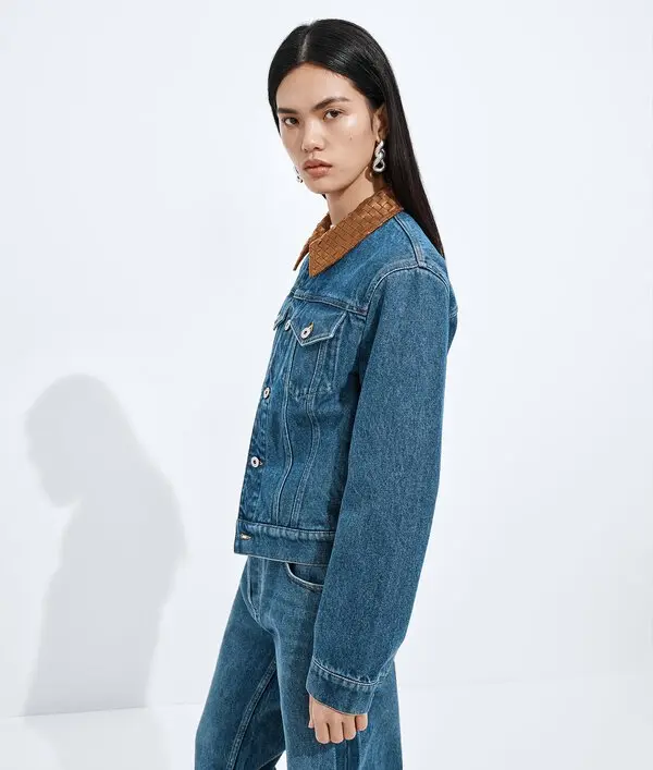 Bottega Veneta Medium Indigo Jacket