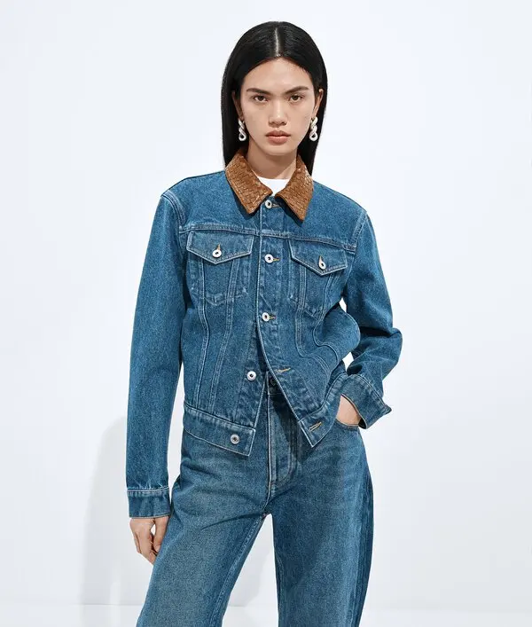 Bottega Veneta Medium Indigo Jacket