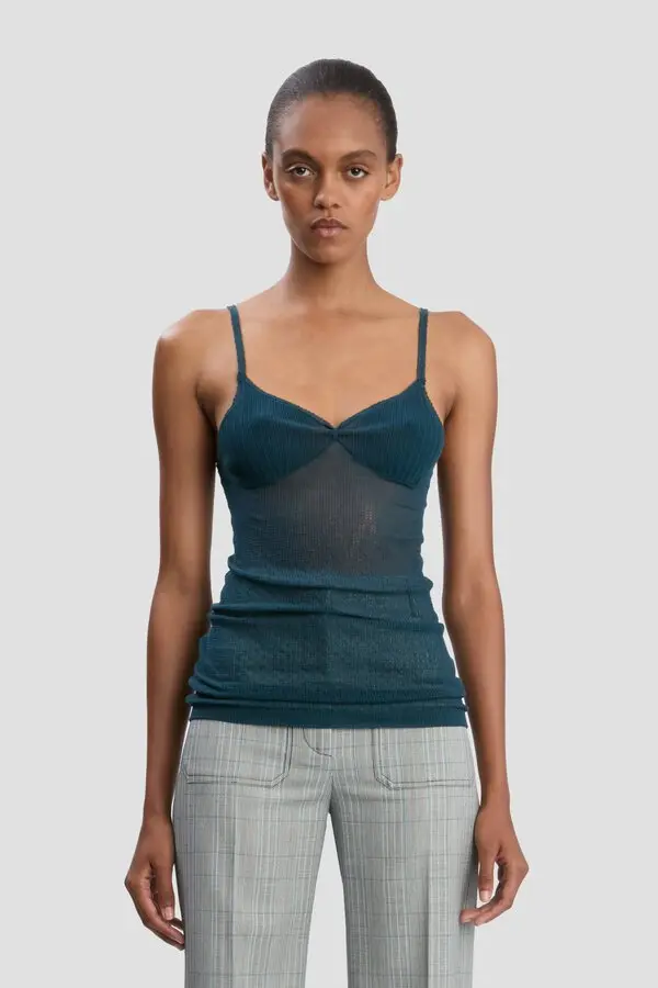 Victoria Beckham Cami Top - Teal