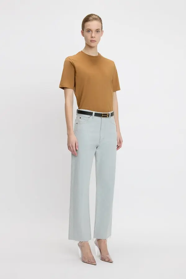 Victoria Beckham Short Sleeve Jersey T-shirt