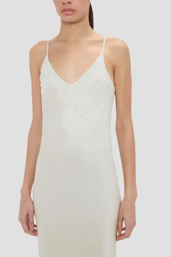 Victoria Beckham Lace Cami Maxi Dress