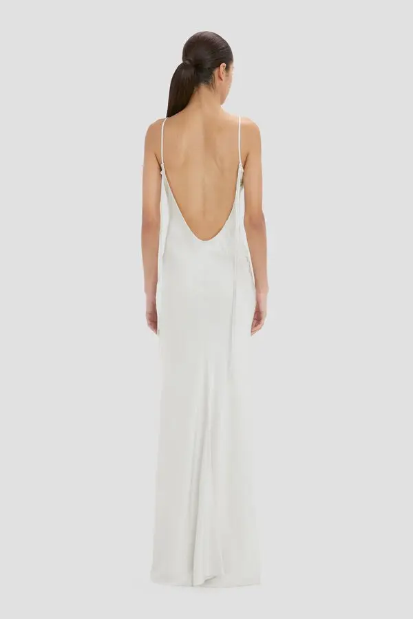 Victoria Beckham Lace Cami Maxi Dress
