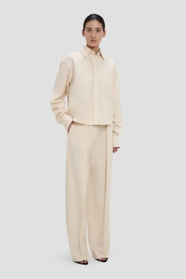 Victoria Beckham Ellys Shirt - Alabaster