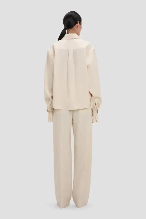 Victoria Beckham Ellys Shirt - Alabaster