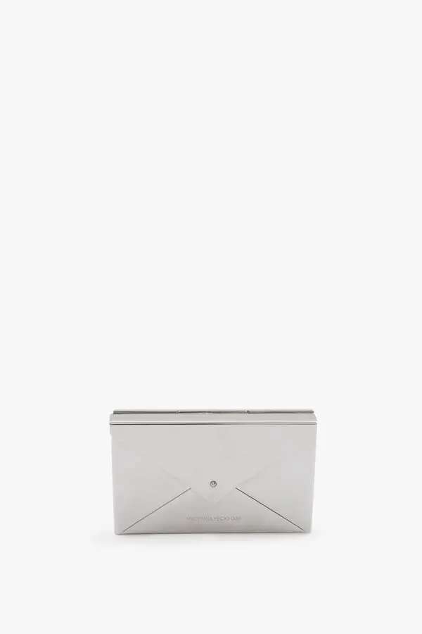 Victoria Beckham Envelope Card Holder - Silver