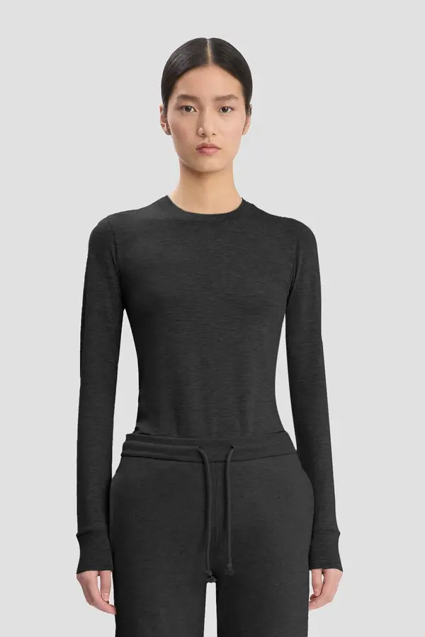 Victoria Beckham Long Sleeve T-shirt - Black