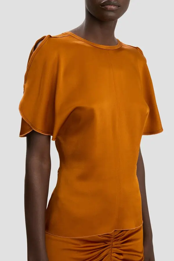Victoria Beckham Bela Top - Bronze
