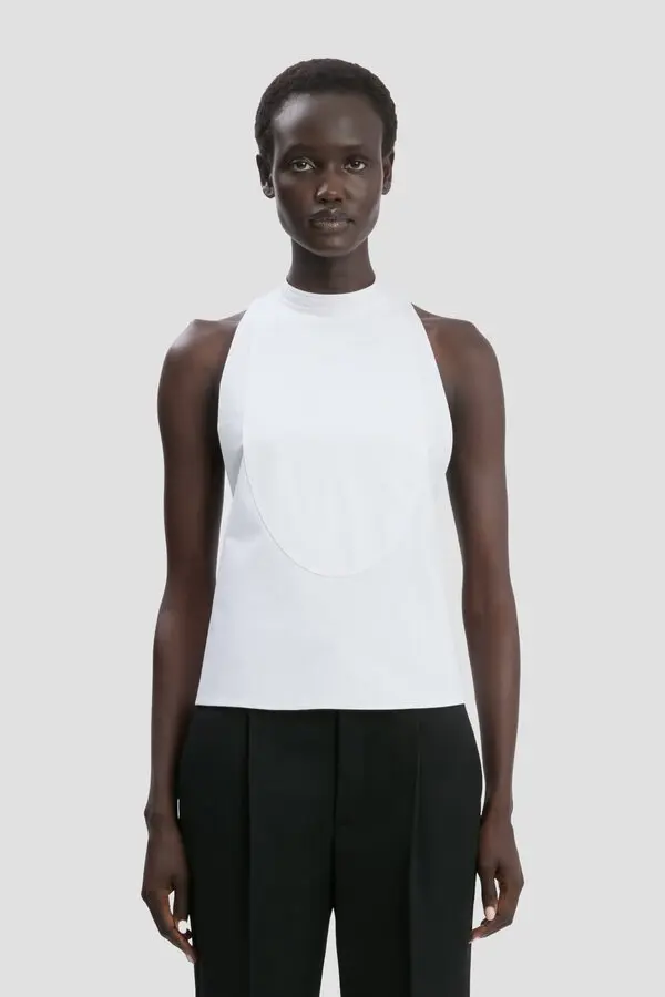 Victoria Beckham Backless Bib Top