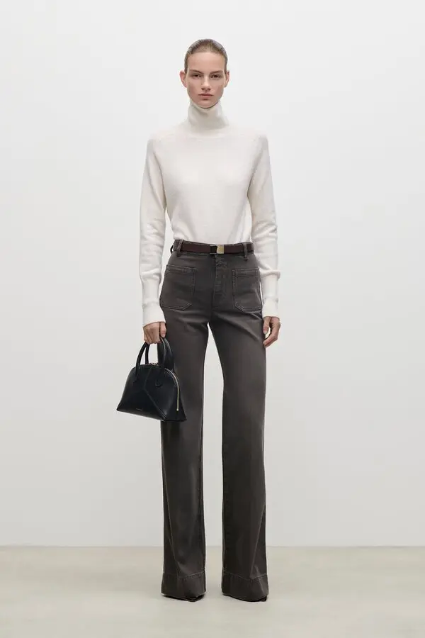Victoria Beckham Alina Jean - Fossil Grey