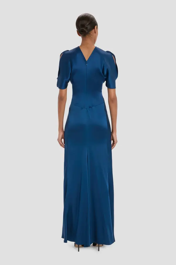 Victoria Beckham Isabella Gown - Blue