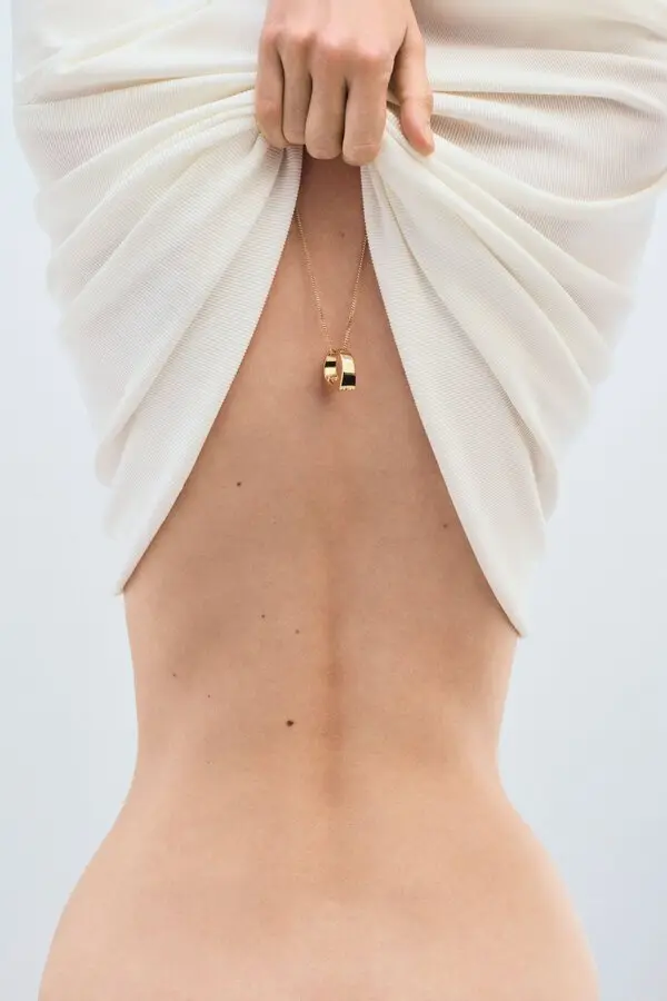 Victoria Beckham Long Fine Chain Necklace