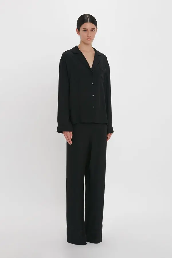 Victoria Beckham Vb Monogram Pyjama Sleep Set
