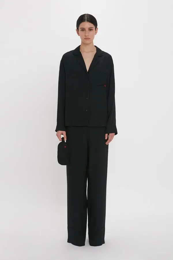 Victoria Beckham Vb Monogram Pyjama Sleep Set