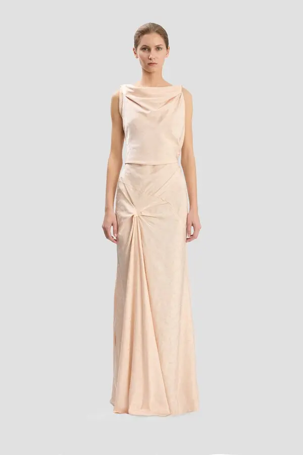 Victoria Beckham Posy Gown - Blossom