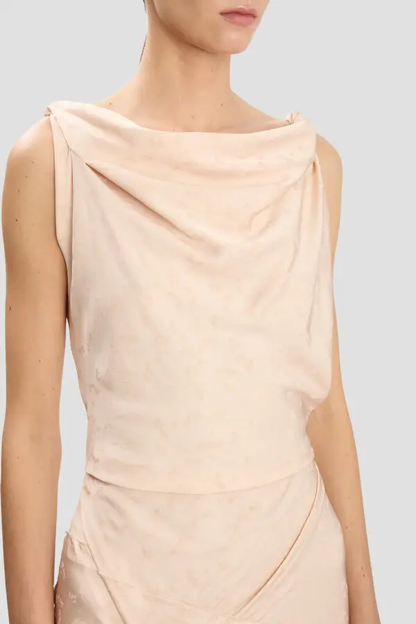 Victoria Beckham Posy Gown - Blossom