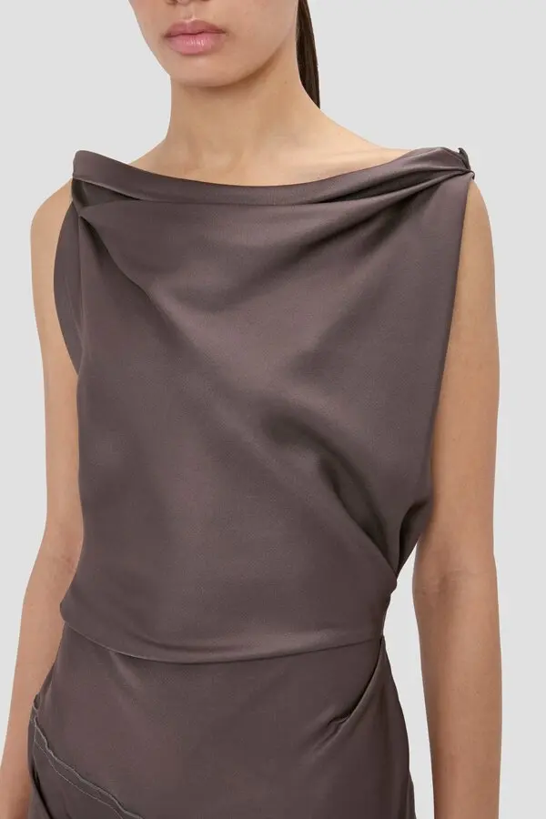 Victoria Beckham Posy Gown - Grey