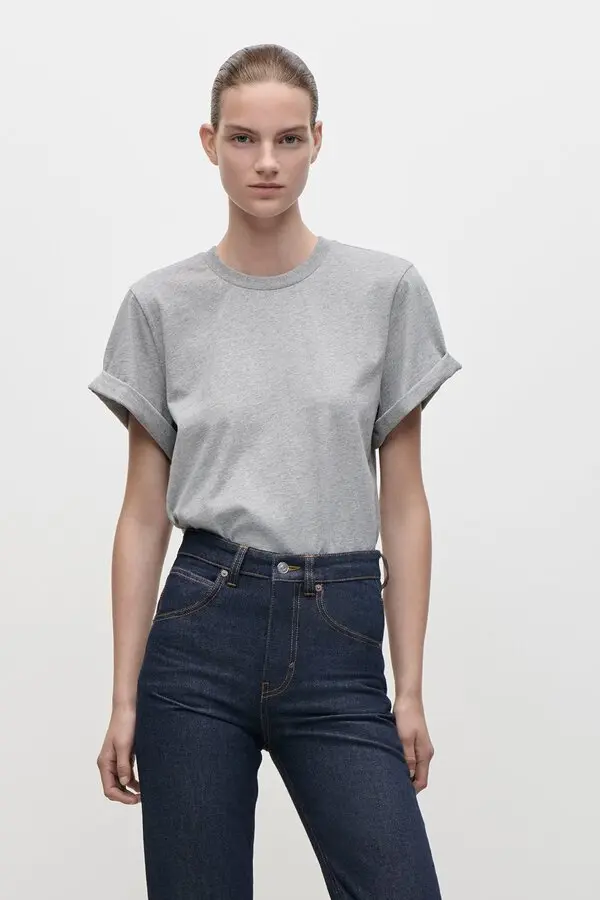 Victoria Beckham Tilly T-shirt - Grey