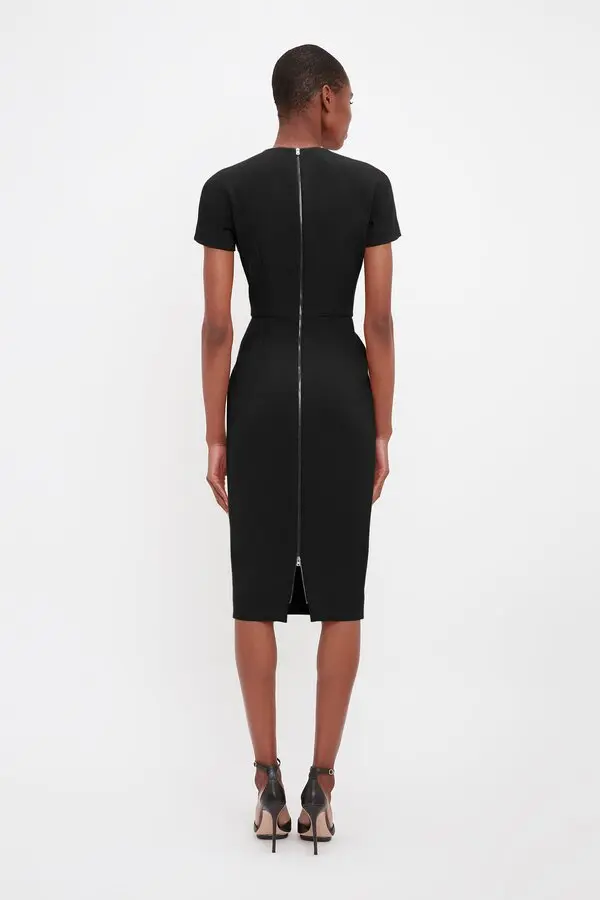 Victoria Beckham Fitted T-shirt Dress