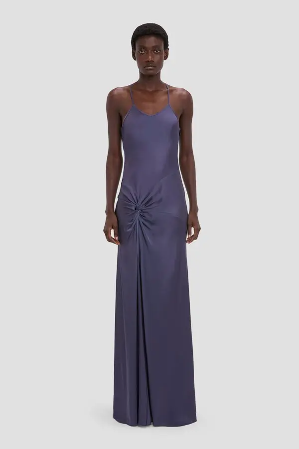 Victoria Beckham Draped Cami Gown - Eclipse