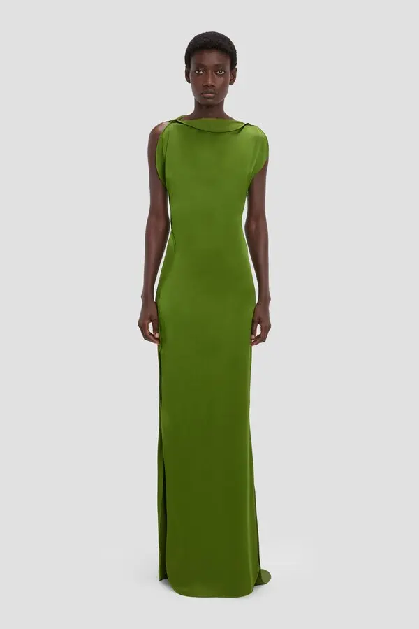 Victoria Beckham Carla Gown - Algae
