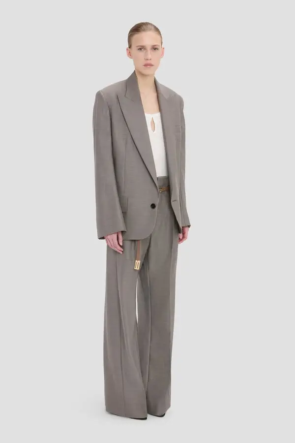 Victoria Beckham Sculptural Sleeve Jacket
