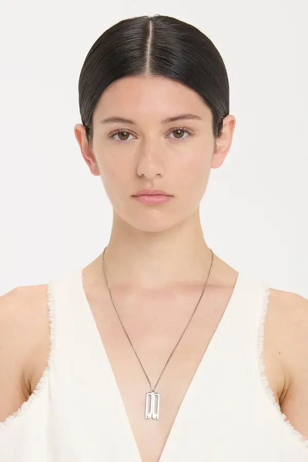Victoria Beckham Dorian Necklace - Silver