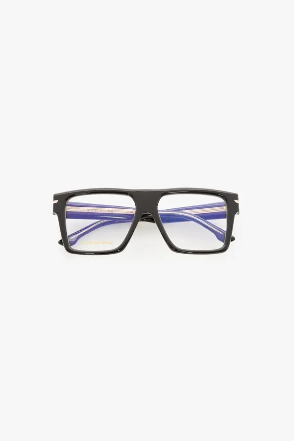Victoria Beckham Sculpted Flat Top Frame - Black