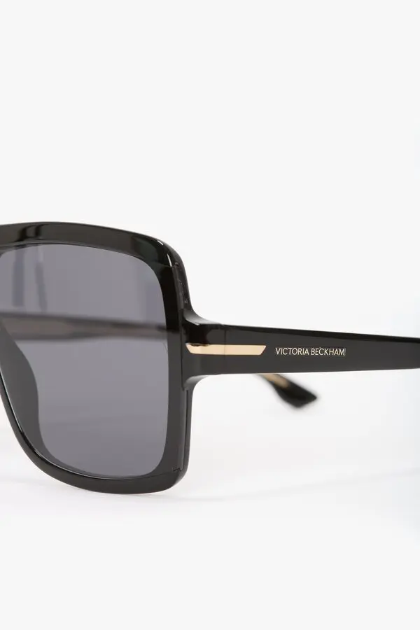 Victoria Beckham Layered Mask Frame - Black