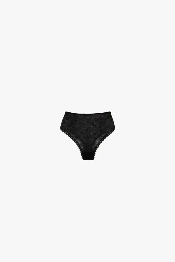 Victoria Beckham Lace Knickers - Black