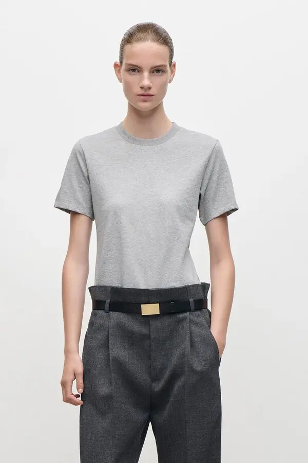 Victoria Beckham Jamie T-shirt - Grey