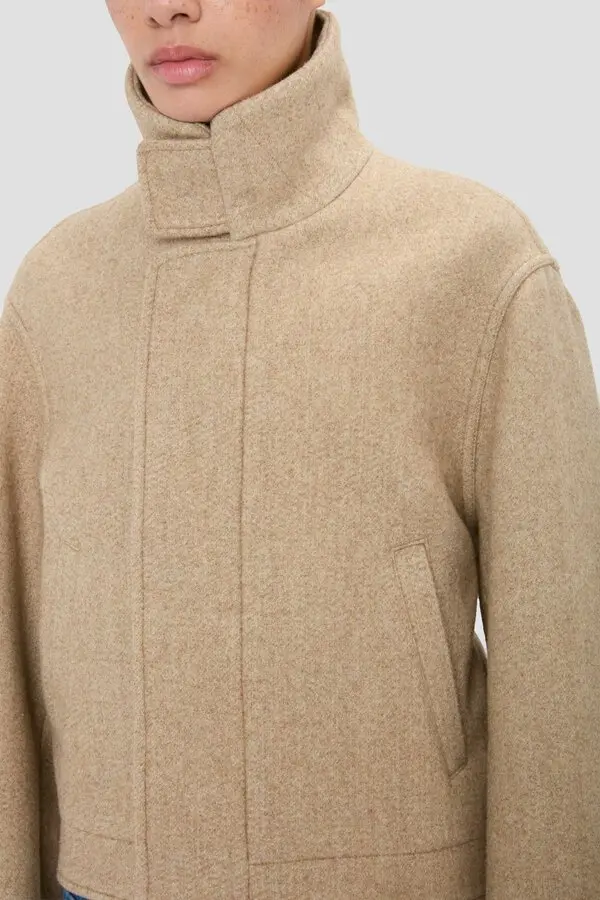 Victoria Beckham Bomber Jacket - Camel