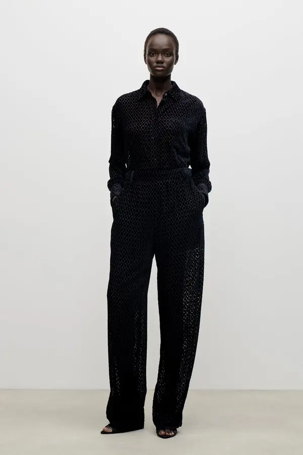 Victoria Beckham Remi Shirt - Black
