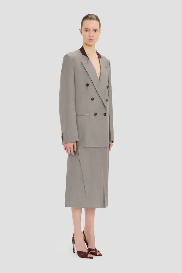 Victoria Beckham Beatrice Jacket - Grey