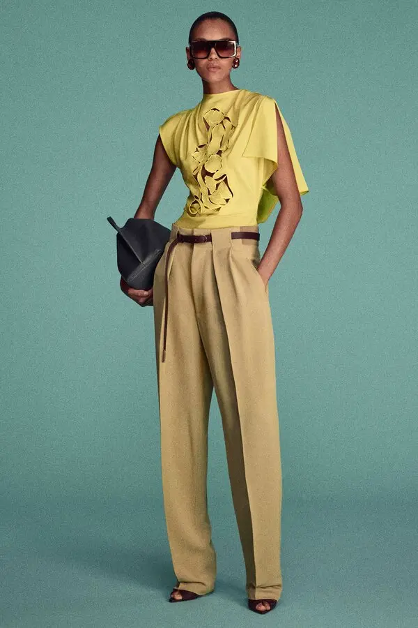 Victoria Beckham Tailored Trousers - Beige