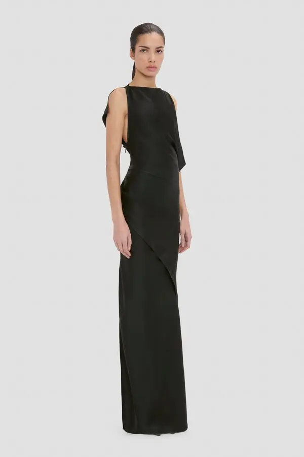 Victoria Beckham Kyra Gown - Black