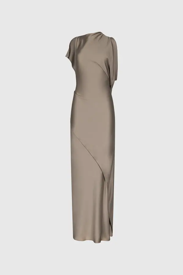 Victoria Beckham Kyra Gown - Light Grey