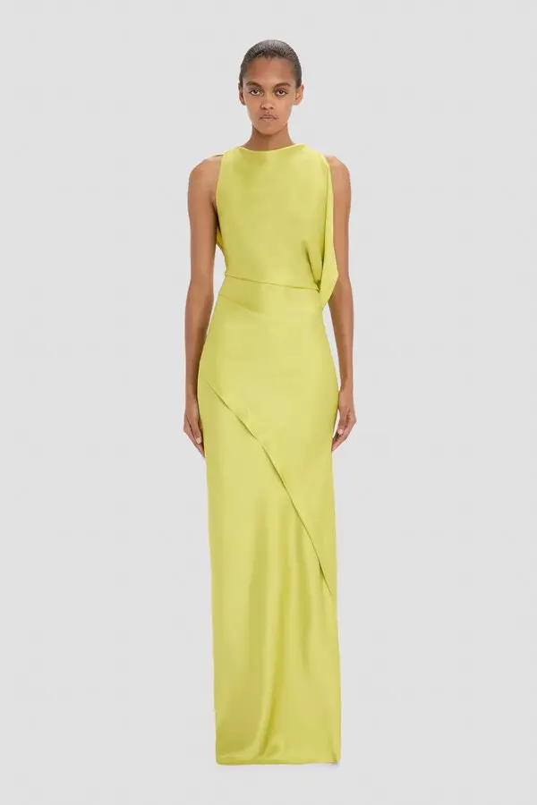 Victoria Beckham Kyra Gown - Yellow