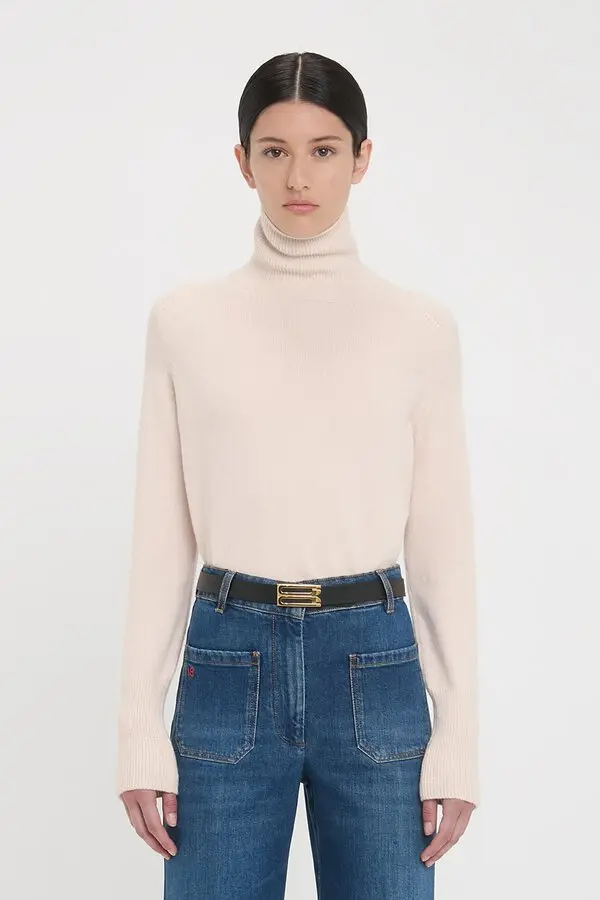 Victoria Beckham Marie Jumper Lambswool - Ivory