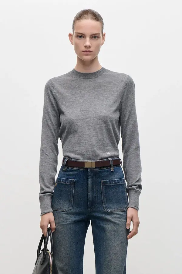 Victoria Beckham Austen Jumper - Grey