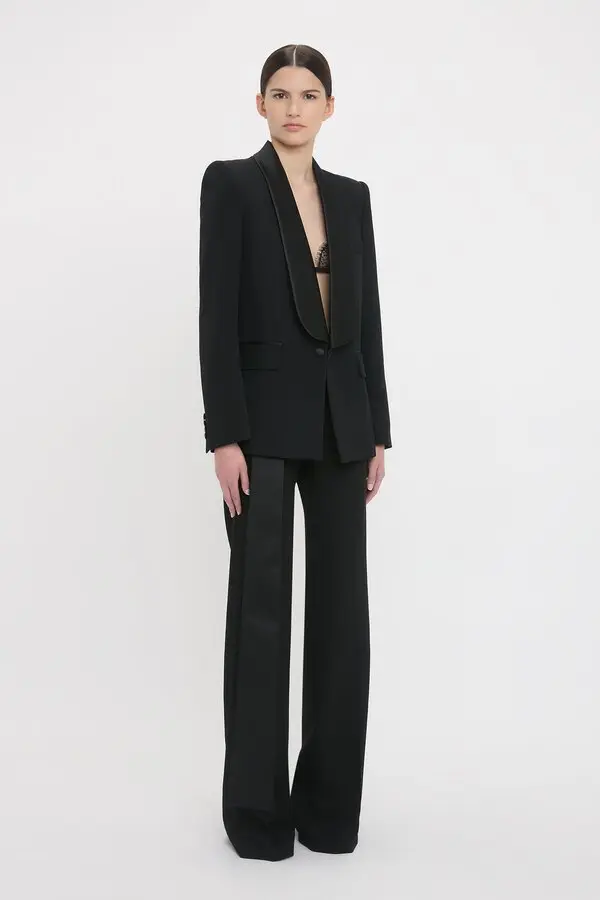 Victoria Beckham Shawl Collar Tux Jacket