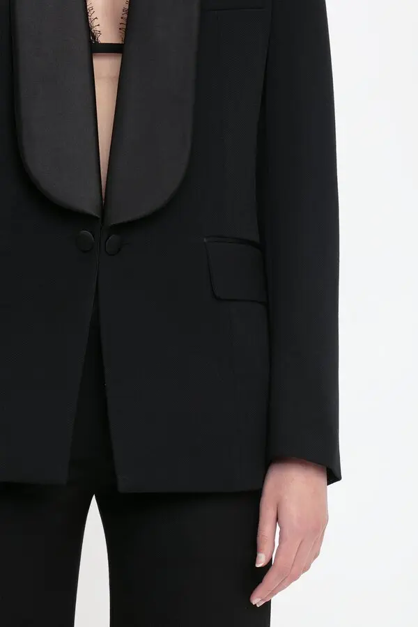 Victoria Beckham Shawl Collar Tux Jacket